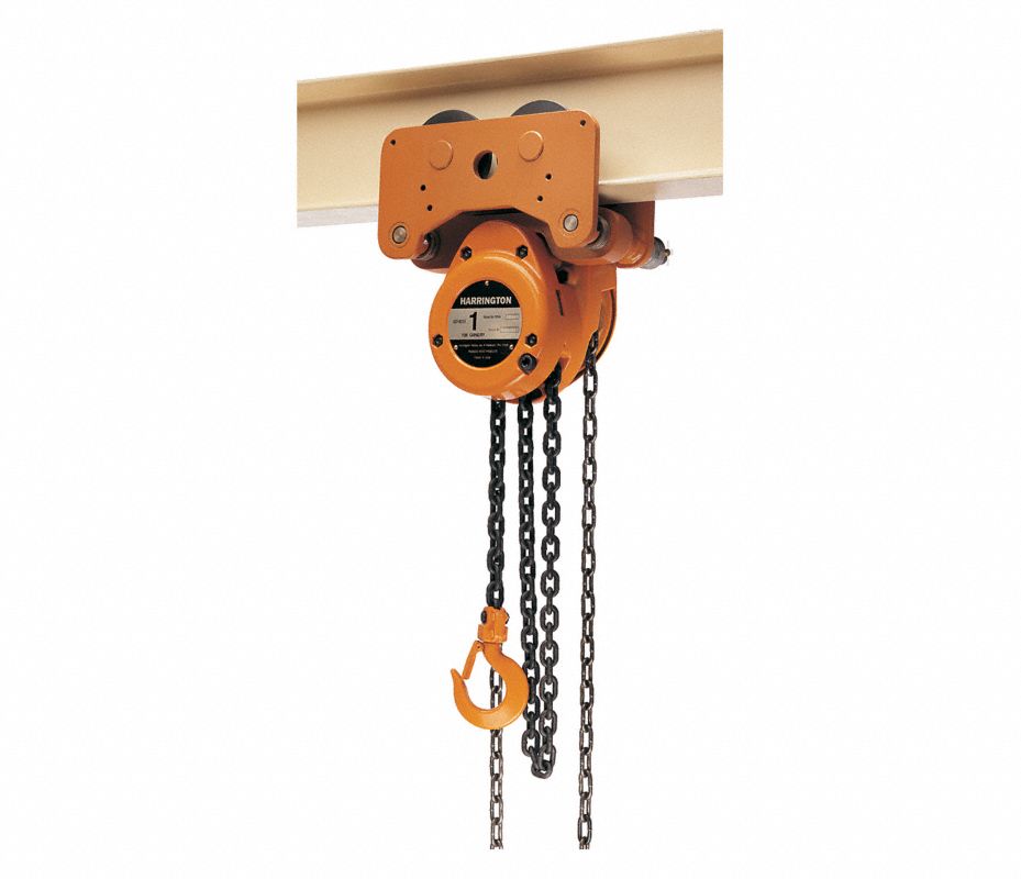 HARRINGTON Polipasto de Cadena Manual, 2000 lb., Elevación del ...