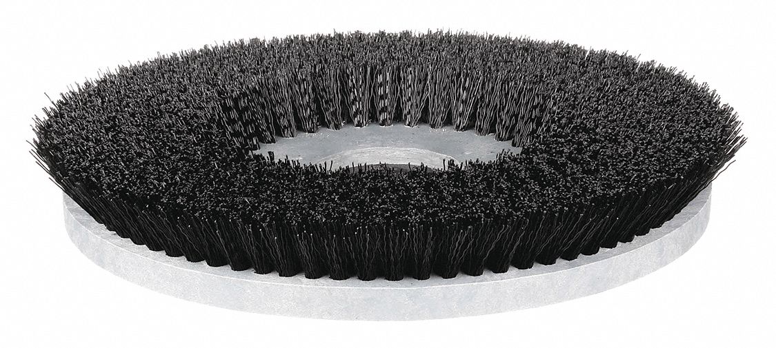 NOBLES, Round, 17 in Brush Dia, Rotary Brush - 45NY85|1213035 - Grainger