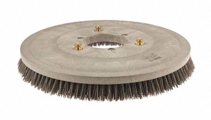 NOBLES, Round, 20 in Brush Dia, Rotary Brush - 45NY89|1016805 - Grainger