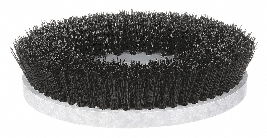 NOBLES, Round, 12 in Brush Dia, Rotary Brush - 45NY98|1213040 - Grainger
