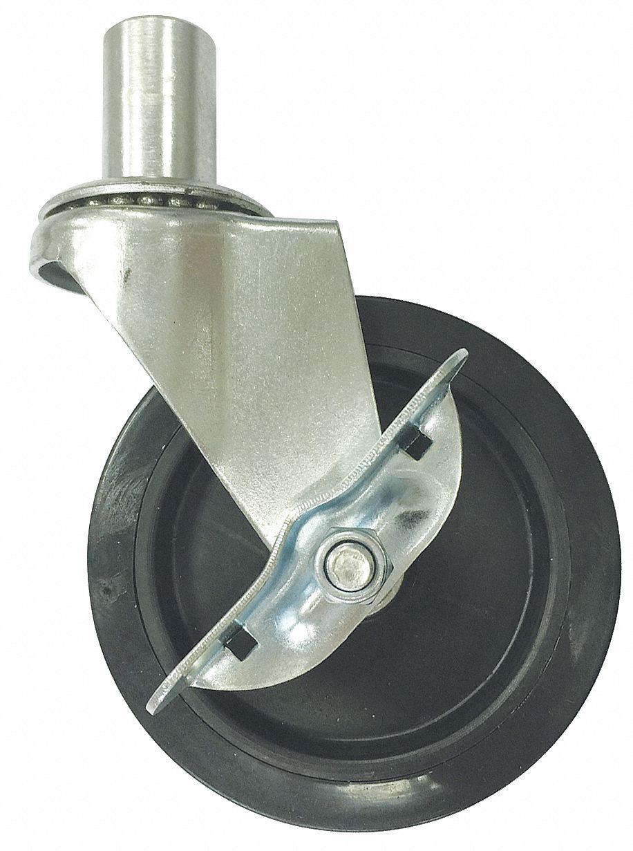 WESTWARD, Caster, 1 in Overall Wd, Caster - 45P719|TT10A013SSG - Grainger