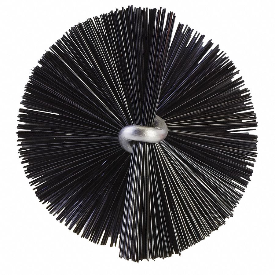 VIKAN Tube and Valve Brush: Straight Handle, Polyester Bristle, Black ...