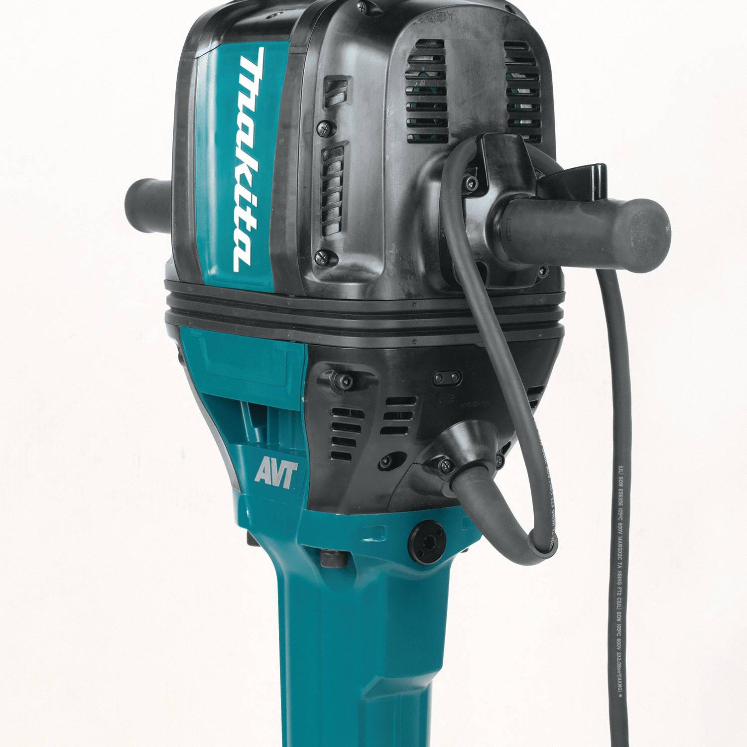 MAKITA Breaker Hammer Kit: Corded, T-Handle, 1 1/8 in Hex, 53.9 ft-lbf ...