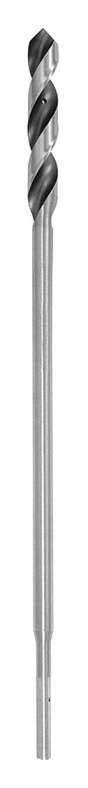 IRWIN, 3/4 in Drill Bit Size, 18 in Overall Lg, Wood Drilling Bit ...