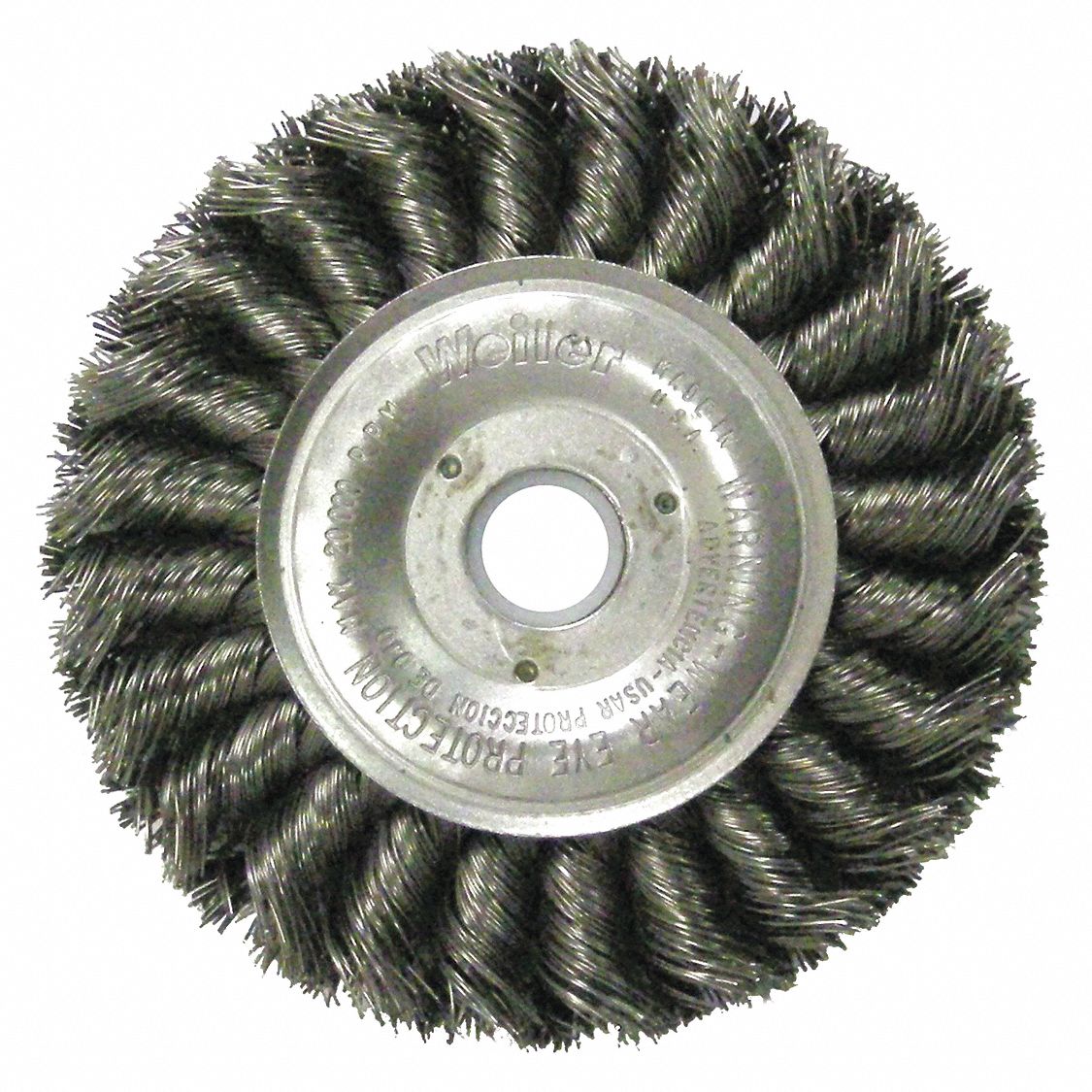 WESTWARD, Std Twist Knot, 4" Dia x 1/2" Wd, Wire Wheel Brush - 45PE82 ...