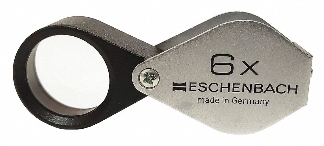 ESCHENBACH OPTIK GMBH, 6X, 2 in Focal Distance, Metal Precision Folding ...