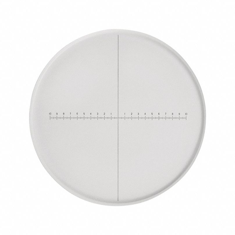 ESCHENBACH OPTIK GMBH, Cross Hair Measurement, 3/64 in Radius - Min ...
