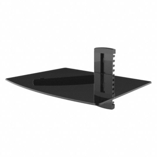 STANLEY, Wall, Max. 18 lb, Wall Mount Equipment Shelf - 45PF78|AS-100 ...