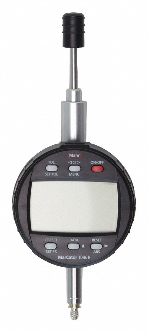 MAHR, 0.00002 in to 1 in Range, IP42, Digital Indicator - 45PG21 ...