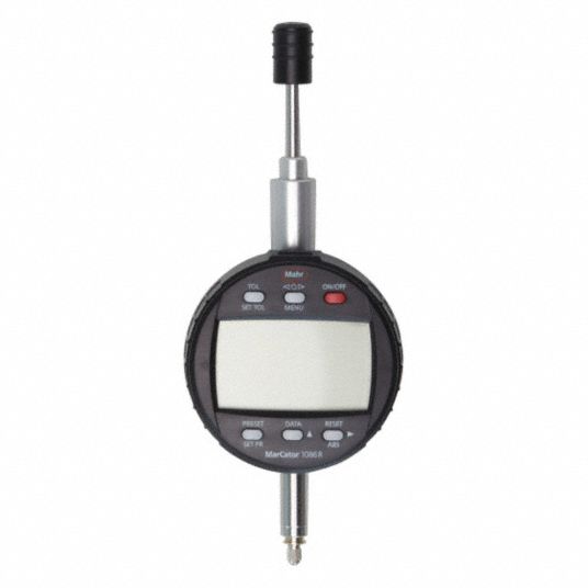 MAHR Digital Indicator: 0.00002 in to 1 in Range, IP42, ±0.002 mm ...
