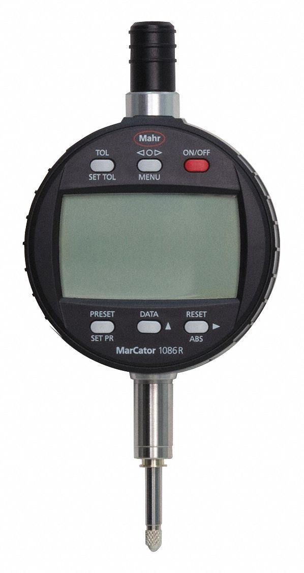 MAHR, 0.00002 in to 0.5 in Range, IP42, Digital Indicator - 45PG23 ...