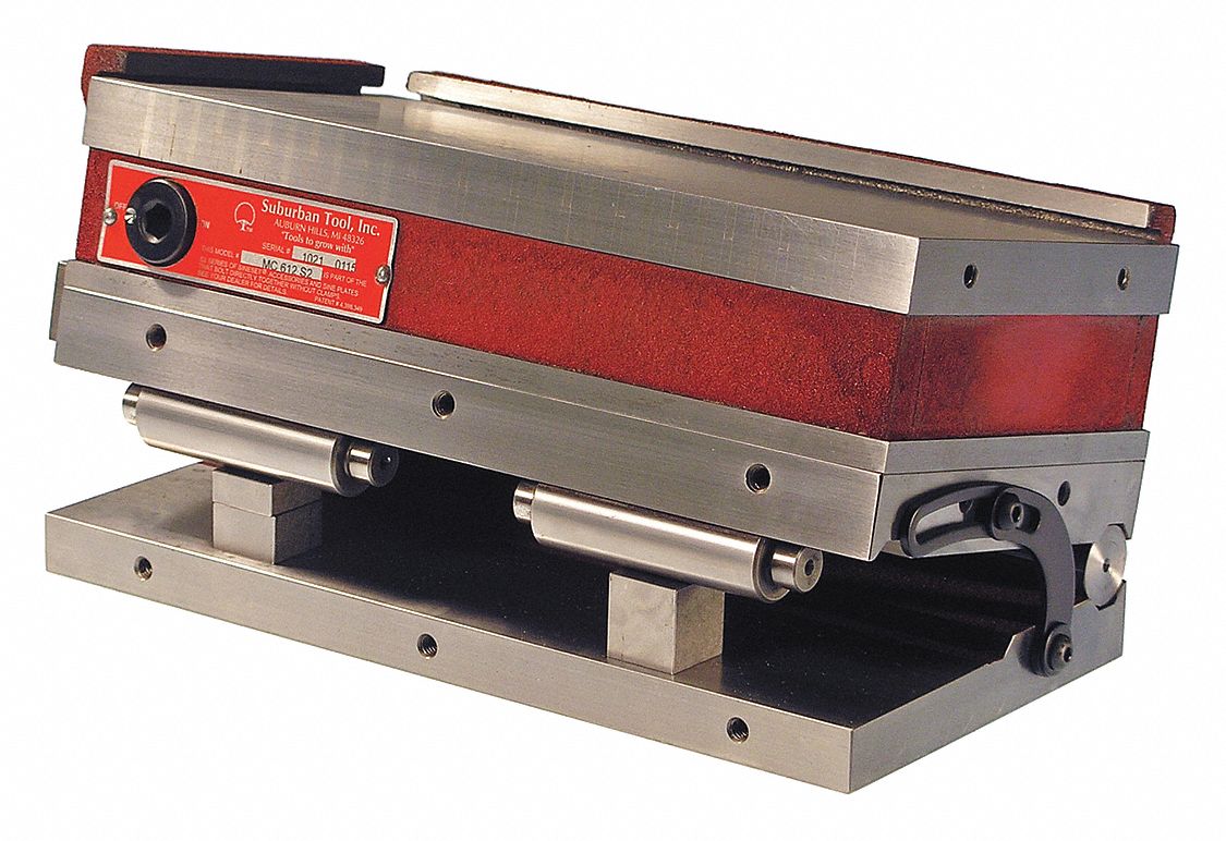 SUBURBAN Magnetic Sine Plate, 6" Length, 12" Width, 5-1/4" Height ...