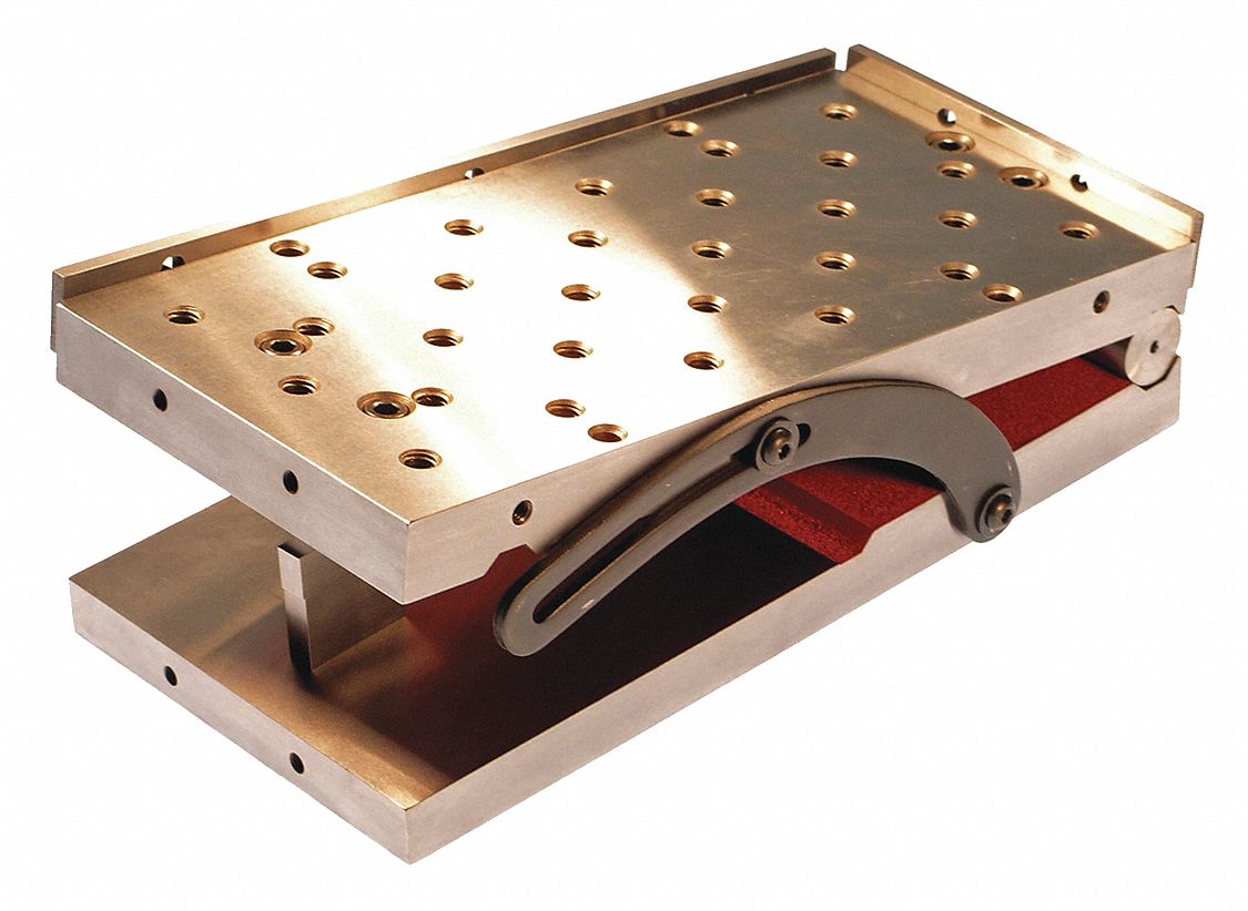 SUBURBAN, Compound, 12 in L x 6 in W x 2 5/8 in H, Sine Plate - 45PK73 ...