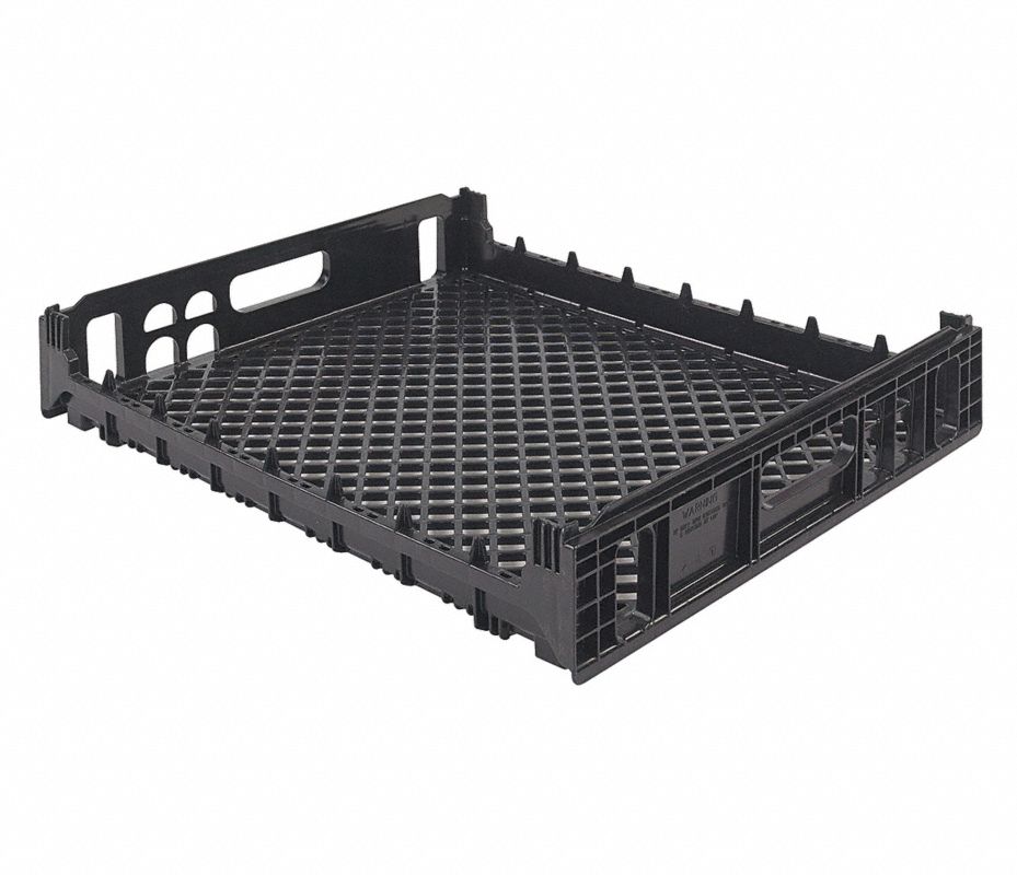 ORBIS Charola p/Pan,Apilable,Negro,Doble Capa - Bread Trays - 45RF93 ...