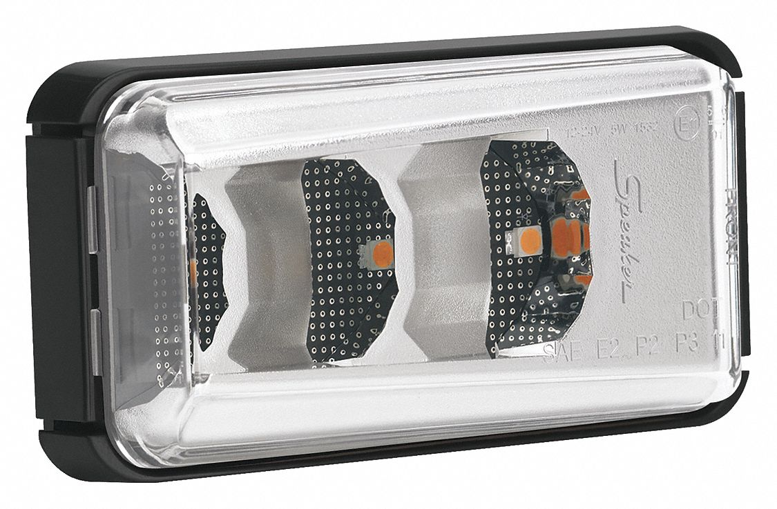 J.W. SPEAKER, LED, Turn Signal Light, Side Turn Marker Lamp - 45RJ37 ...