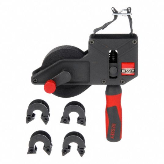 BESSEY, 23 ft Band Lg, Composite, Strap Clamp - 45RM37|VAS-23+2K-CB ...