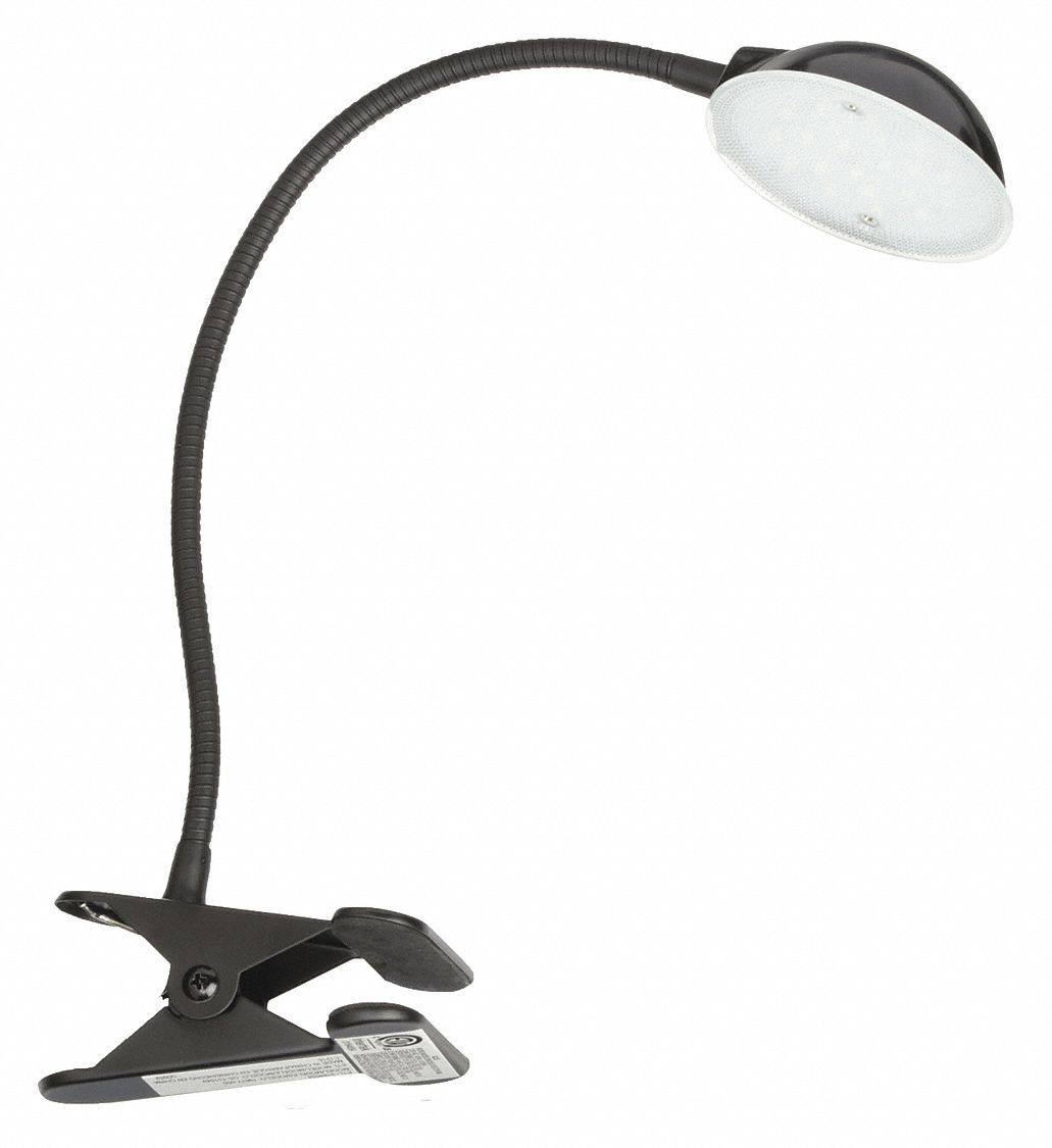 TENSOR, LED, 16 in Arm Reach, Gooseneck Task Light - 45RM45|10C-003 ...