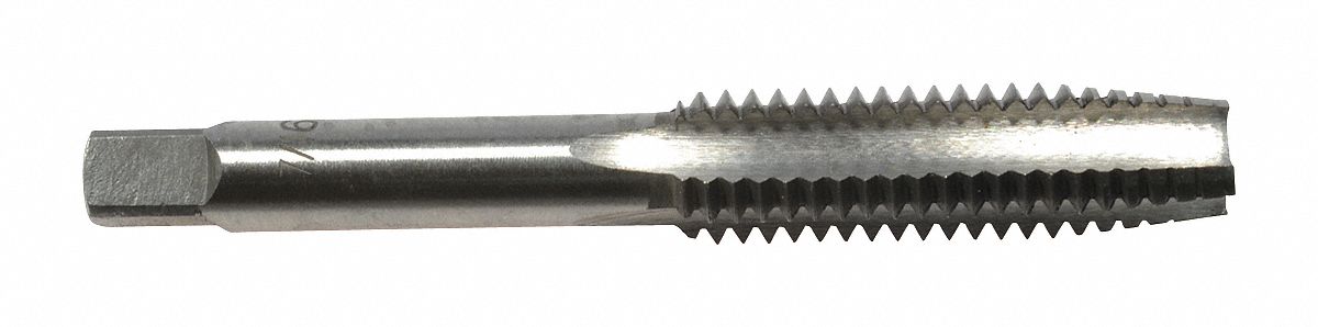 WESTWARD, CCT1060-113, Tap, Alloy Steel Tap, 7/16-14 UNC - 45T714 ...