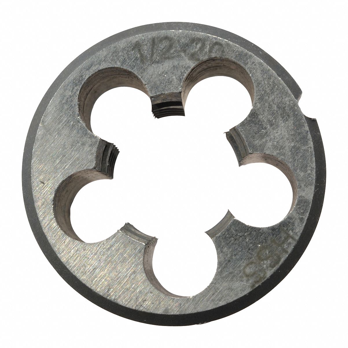 WESTWARD, Solid, 1/2"-20 Thread Size, Round Threading Die - 45T764|314 ...