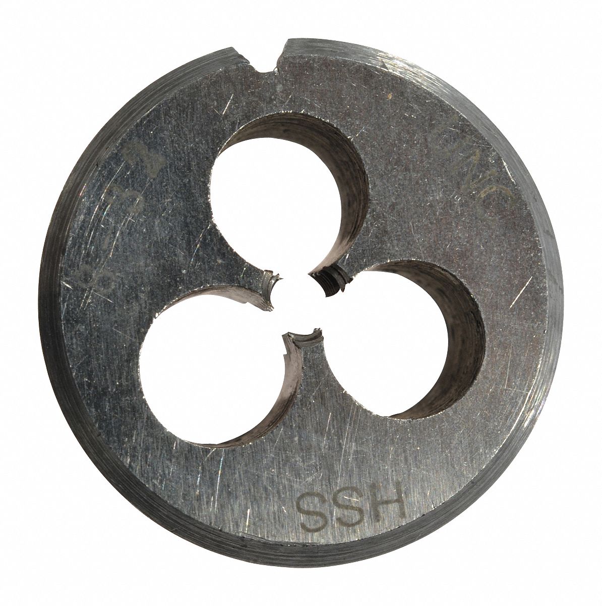 WESTWARD, Solid, #8-32 Thread Size, Round Threading Die - 45T857|314 ...