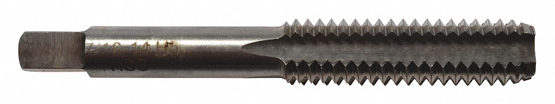 WESTWARD, 7/16"-14 Thread Size, Bottom Flute Tap - 45T885|440-3244 ...