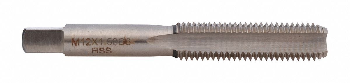 WESTWARD, M12 x 1.50 Thread Size, Bottom Flute Tap - 45T897|311-4343 ...