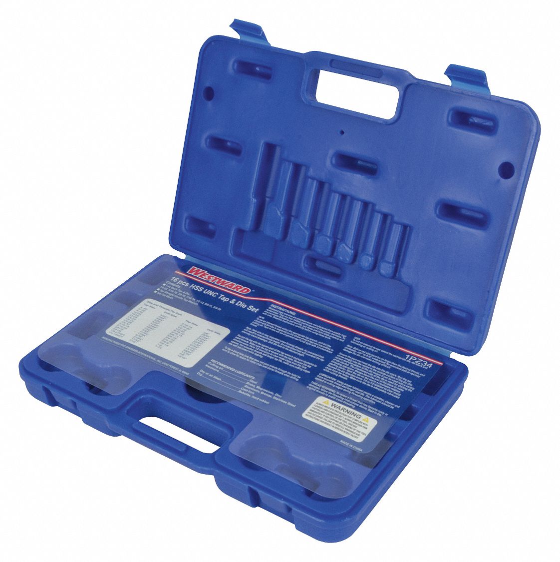 WESTWARD, Tap and Die Set Case - 45T916|C1PZ34 - Grainger