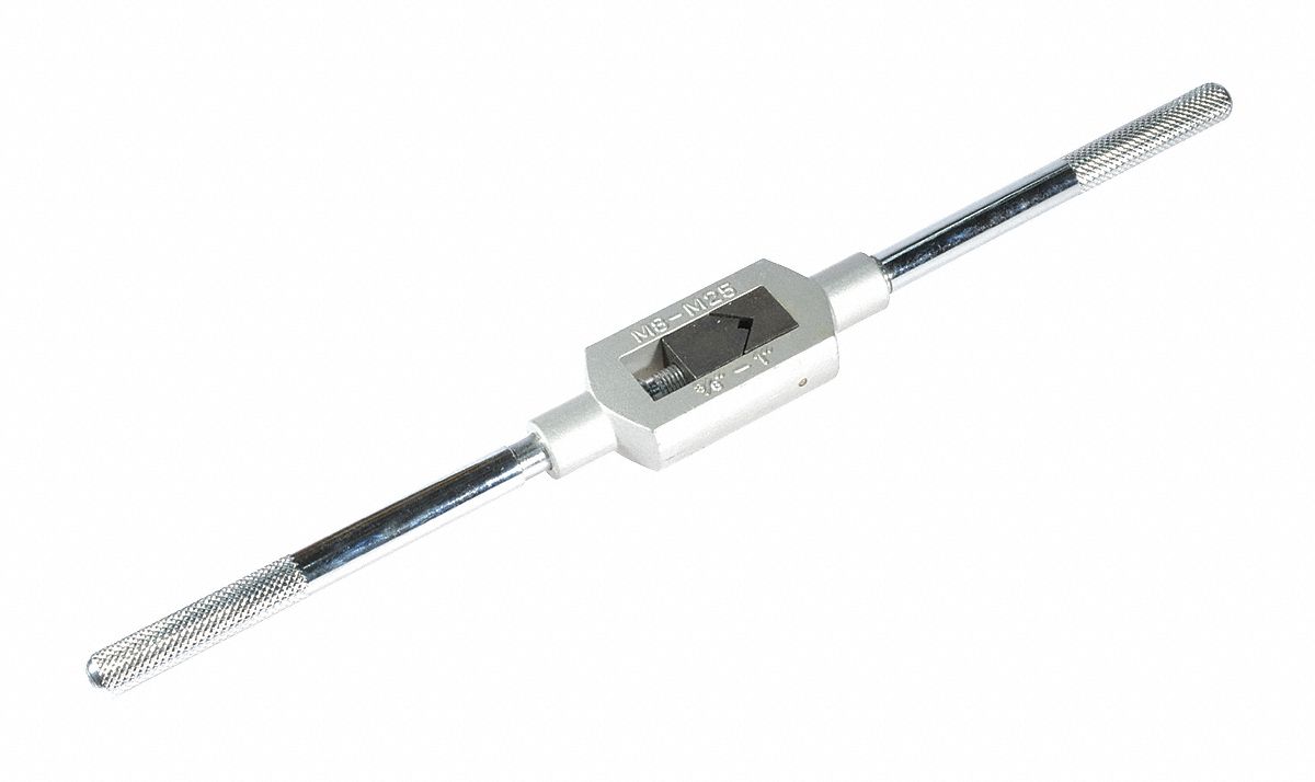 WESTWARD, 3/8 in Min. Tap Size, 1 in Max. Tap Size, Tap Wrench - 45T986 ...