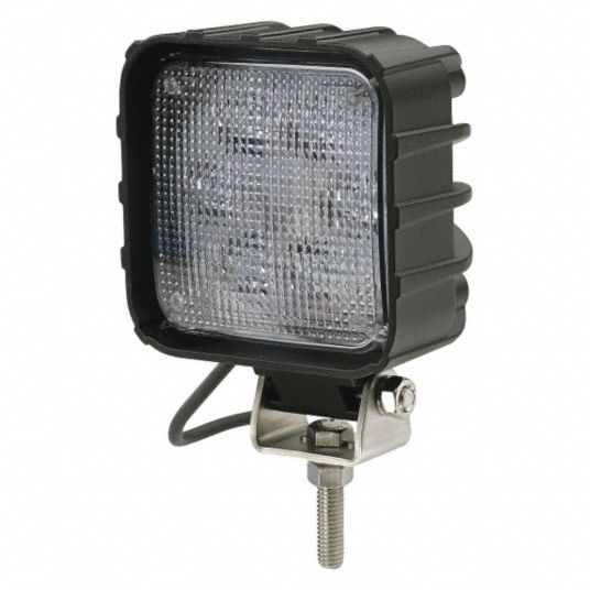 Flood Light,1200 lm,Square ,LED,5" H - Grainger