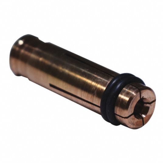 PRO WELD Collet: For 3/32 in (14 ga) Stud Dia, For 1/4 in to 1 1/4 in ...