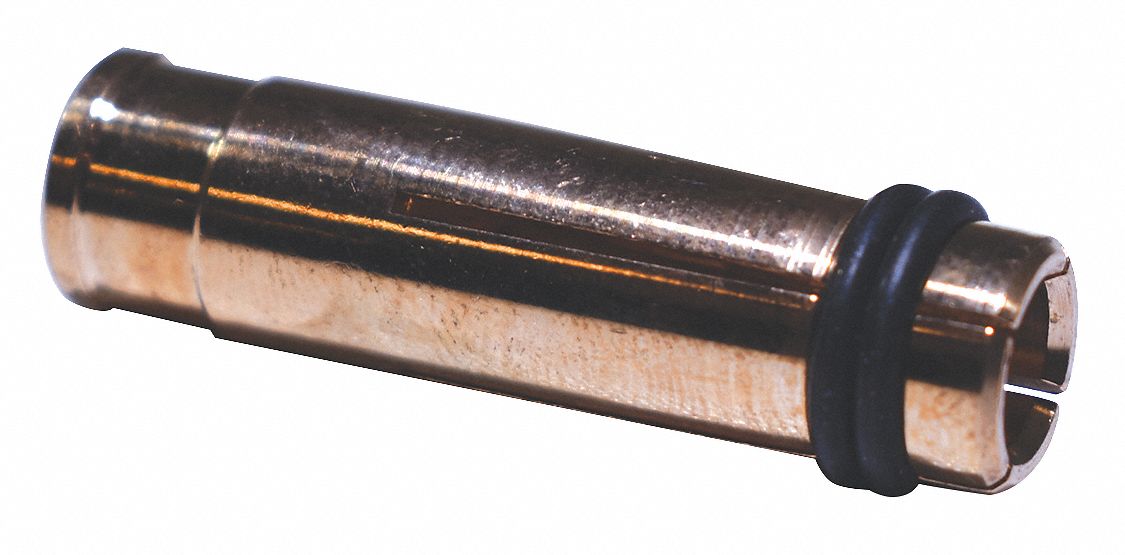 PRO WELD Collet: For 1/4 in Stud Dia, For 1/4 in to 1 1/4 in Stud Lg ...