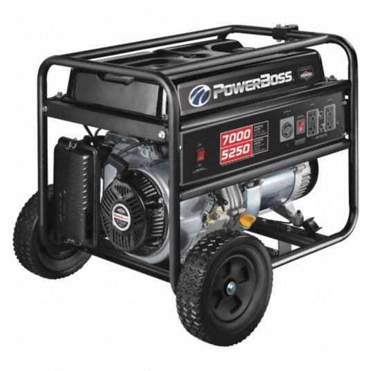 Portable Generator, Conventional, Generator Fuel Type Gasoline ...