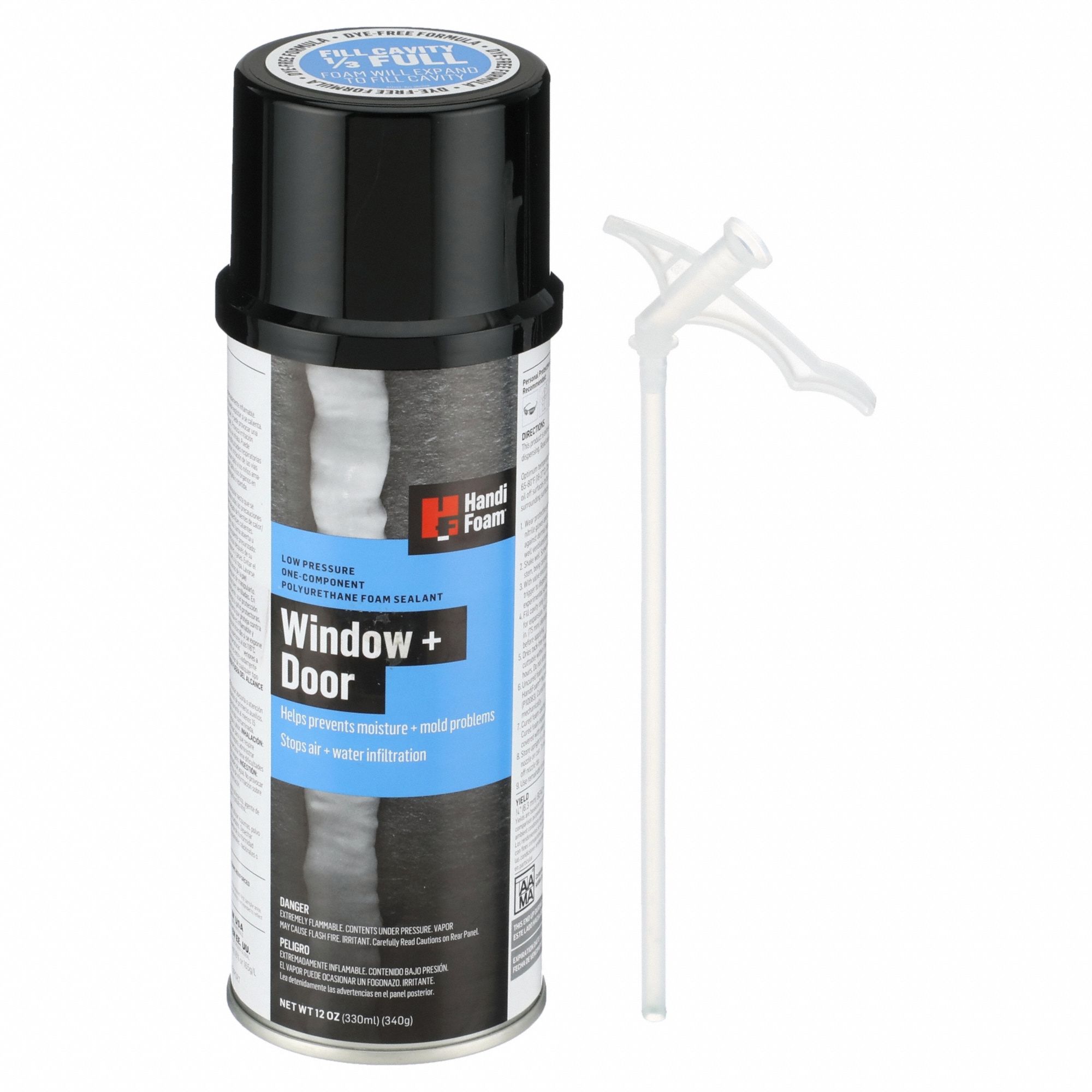 HANDI-FOAM, Straw Application, Cream, Insulating Spray Foam Sealant ...