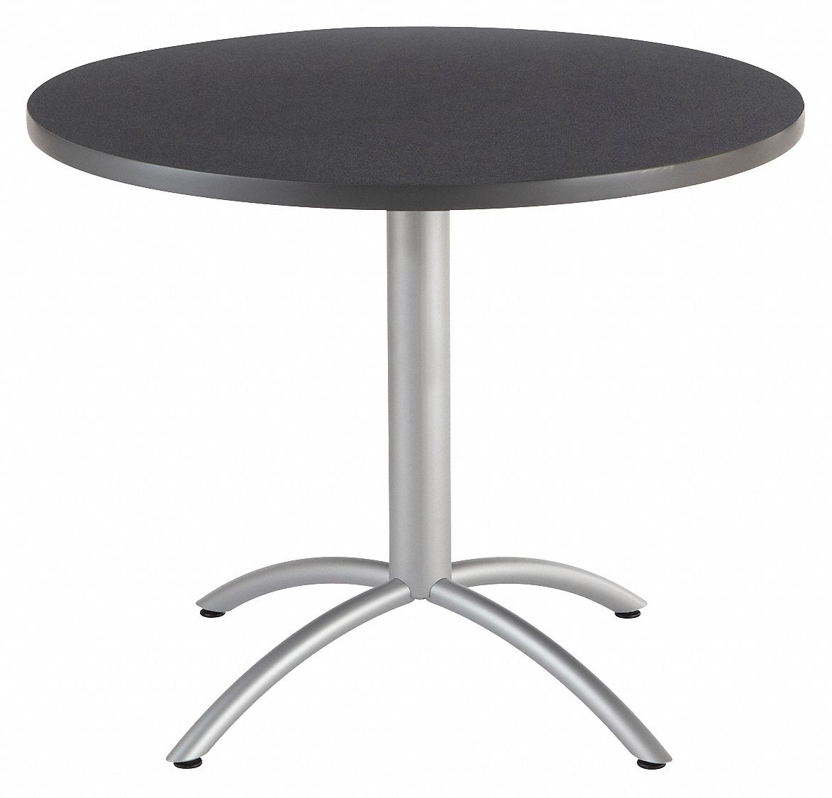 CAFEWORKS, Melamine, Graphite Granite, Cafe/Breakroom Table - 45TR12 ...