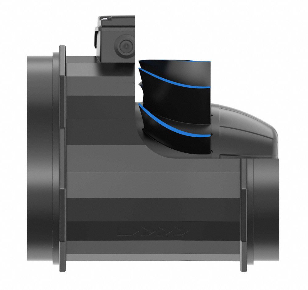 FANTECH In-Line Duct Fan: 645 cfm Max., 8 in Duct, 96 W, 120V AC, 1 Ph ...