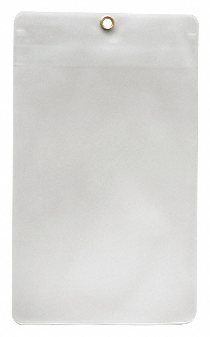 PVC, 10 1/8 in Ht, Tag Protector - 45TU92|45TU92 - Grainger