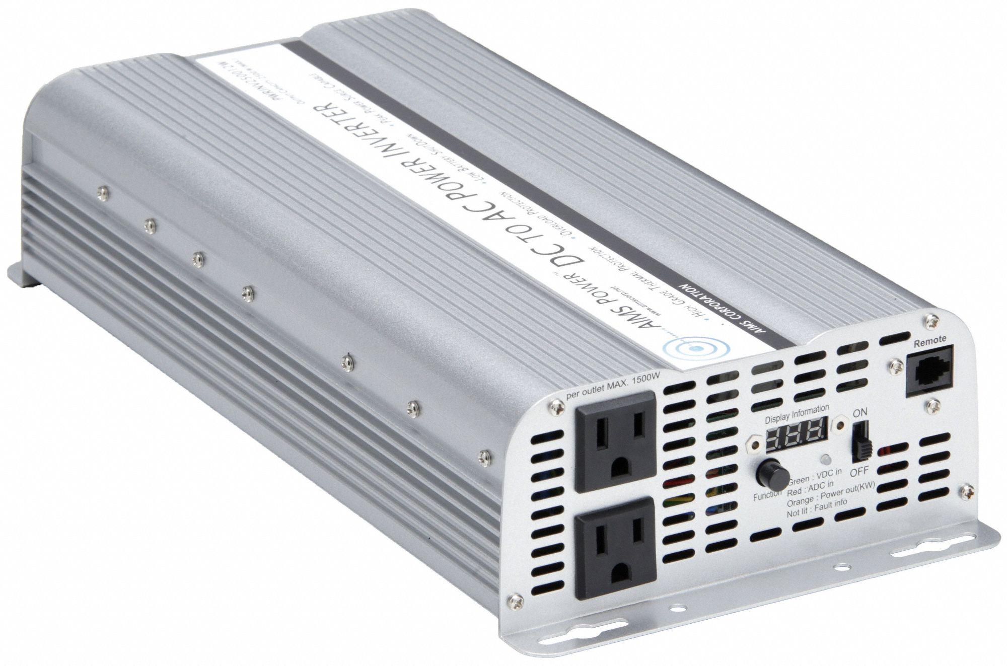 AIMS POWER, Modified Sine Wave, Input Terminals, Inverter - 45TX26 ...