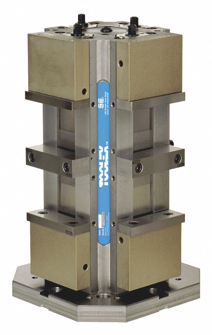 TOOLEX, 3 63/64 in Jaw Face Wd, 3 in Max Jaw Opening, Machine Vise ...