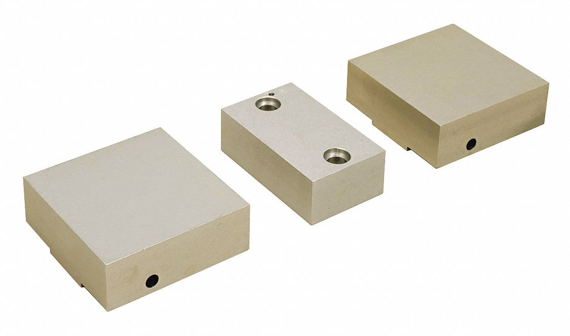 TOOLEX, Relock System, 3 Pieces, Vise Jaw Set - 45TY32|SSJ6325 - Grainger