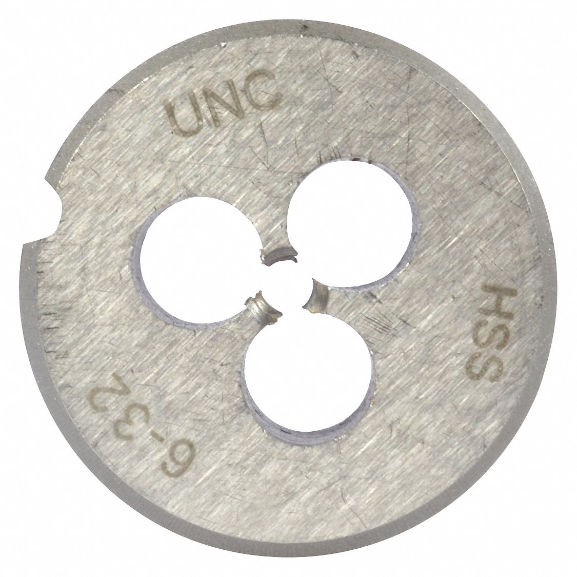 WESTWARD, Solid, #6-32 Thread Size, Round Threading Die - 45U003|314 ...