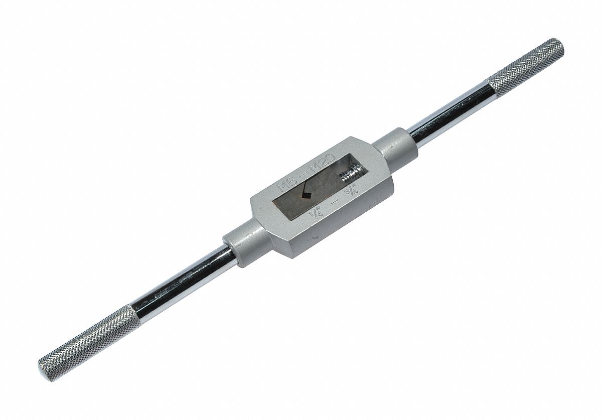 WESTWARD, 1/4 in Min. Tap Size, 3/4 in Max. Tap Size, Tap Wrench ...