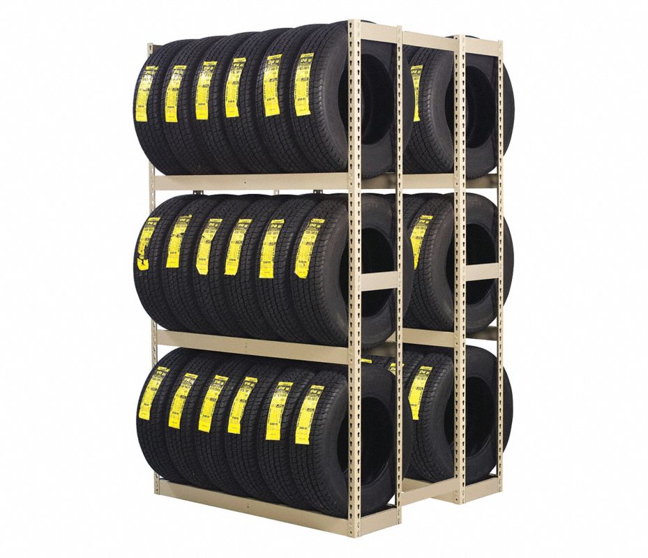 TENNSCO Rack para Llantas,Sin Pernos,84" Alt. - 45UW78 | ZDT-6084S ...