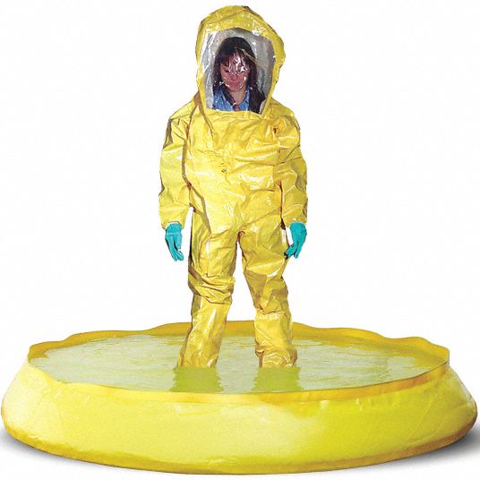 EAGLE, 8 in, 100 gal Capacity, Hazmat Pool - 45UY52|T8602 - Grainger