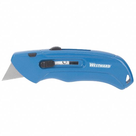 WESTWARD, 5 1/2 in Overall Lg, Steel Std Tip, Utility Knife - 45V556 ...