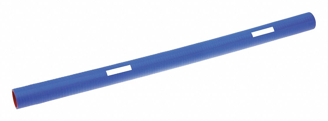 GATES Silicone Coolant Hose: 2 1/2 in Hose Inside Dia., Blue, 36 in ...
