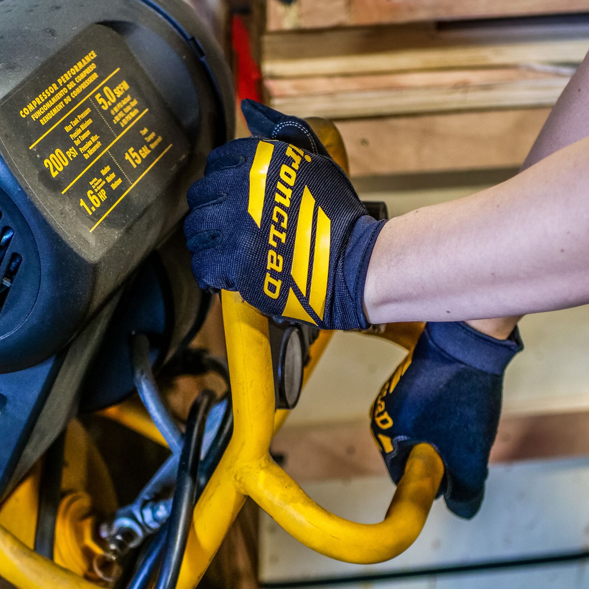 IRONCLAD Mechanics Gloves: L ( 9 ), Mechanics Glove, Full Finger ...