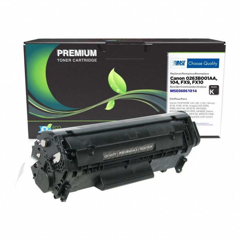 MSE, Black, 104/FX10/FX9, Toner Cartridge - 45VP60|MSE-0263B001AA ...
