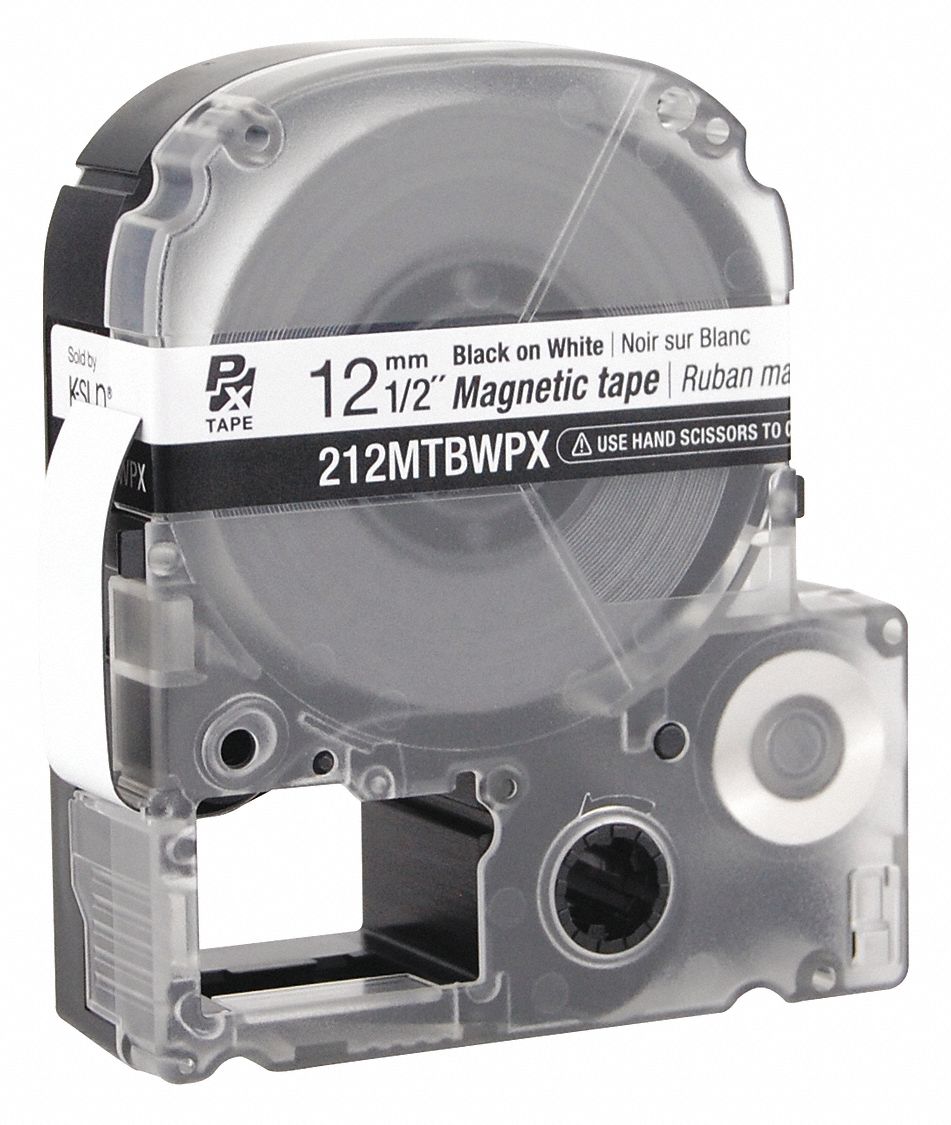 Magnetic Tape Cartridge, Label Type Indoor/Outdoor - Grainger