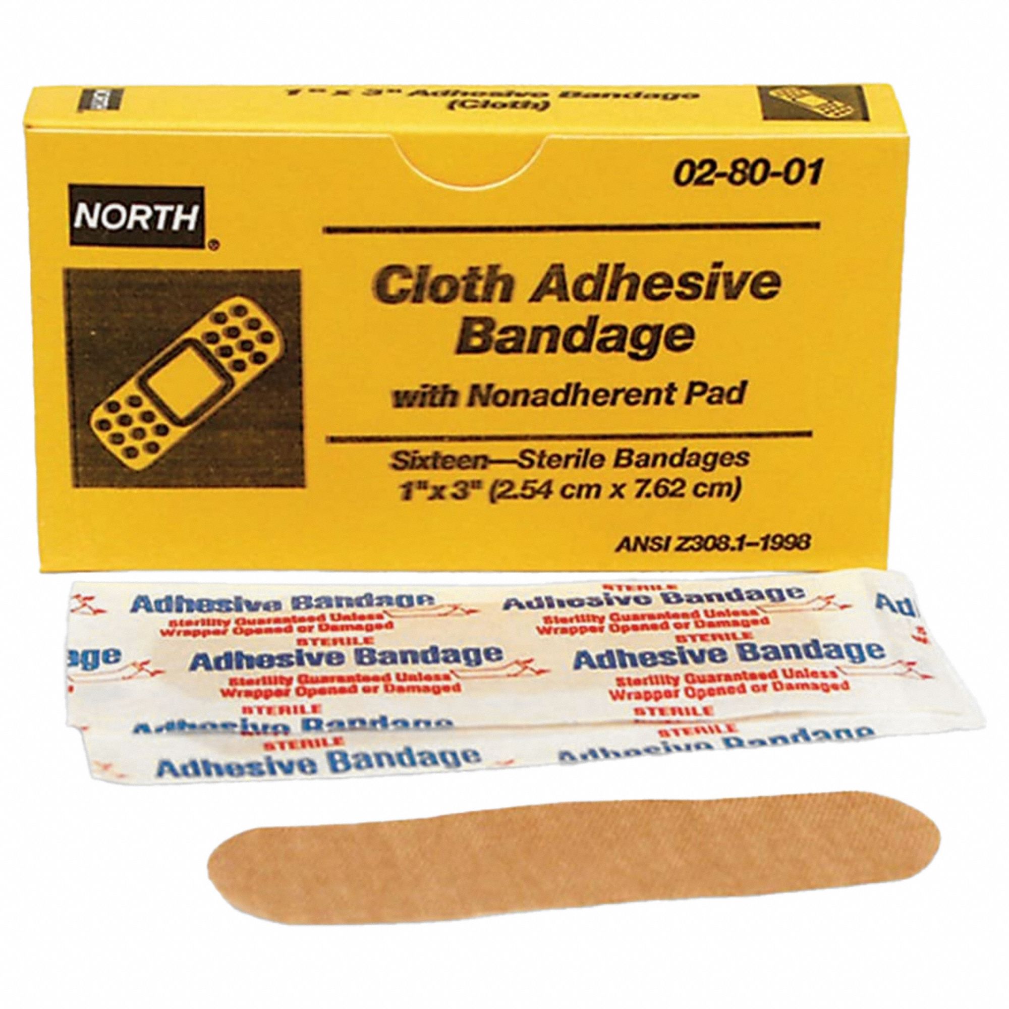 HONEYWELL, Strip Bandages, 1 in Wd, Adhesive Bandage - 45W720|028001 ...