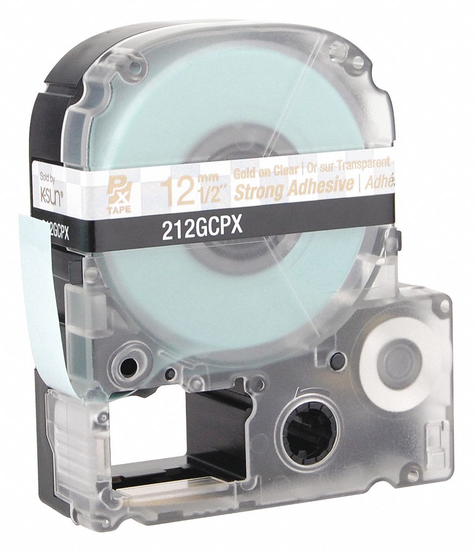 1/2 in x 30 ft, PET, Combined Label and Ribbon Cartridge - 45WA30 ...